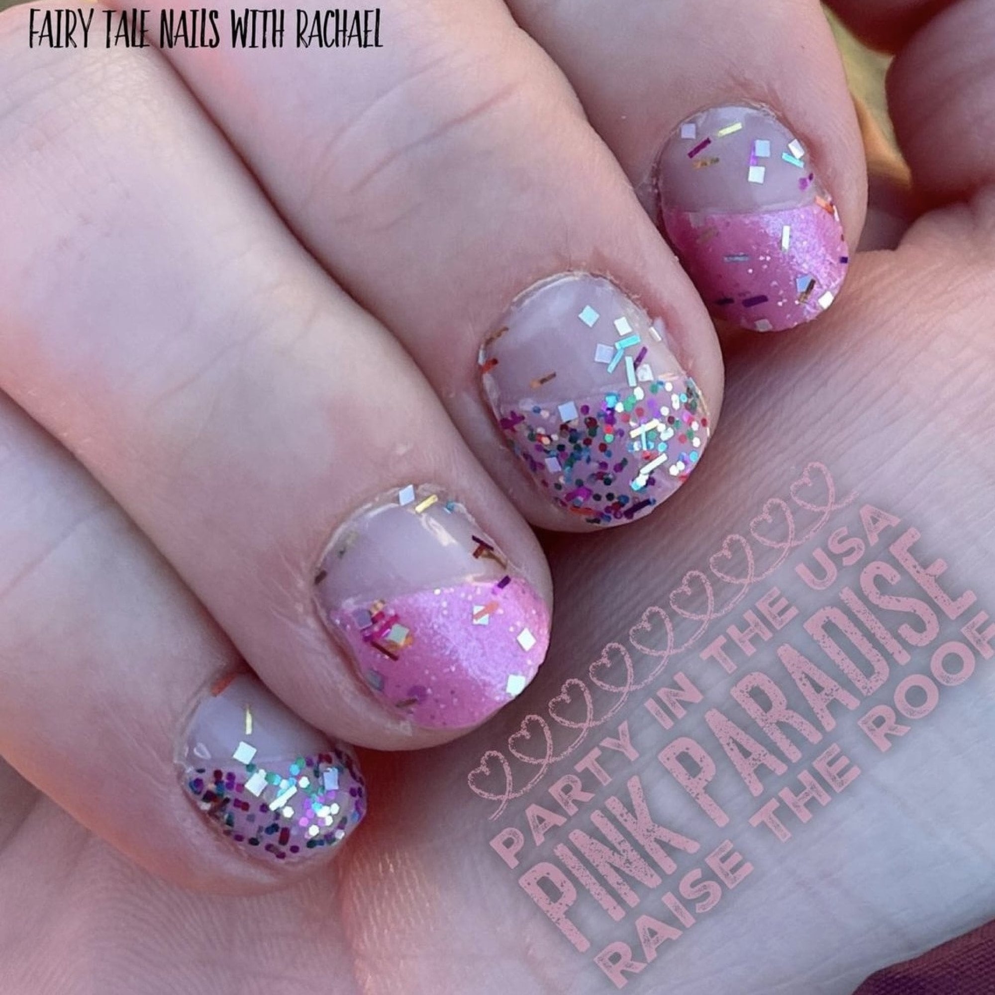 Color Street Glitter Overlay Nail Strips 100% Real Nail Polish Made in ...