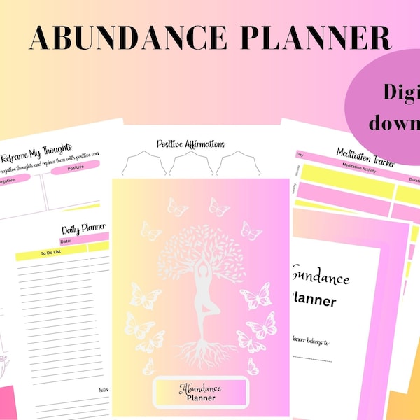 Printable Abundance - Etsy