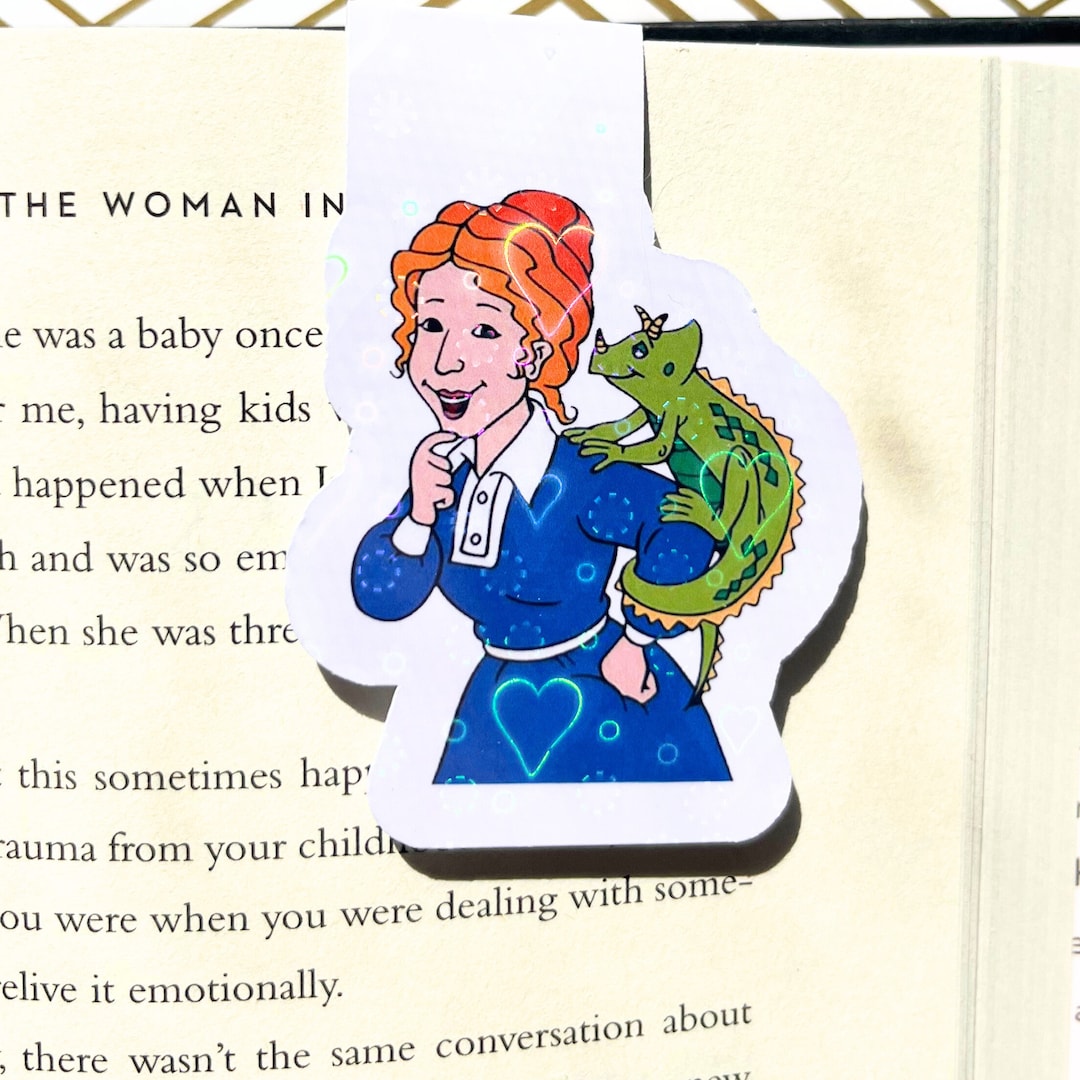 Mrs. Frizzle Magnetic Bookmark - the Magic School Bus - Bookish - Book ...