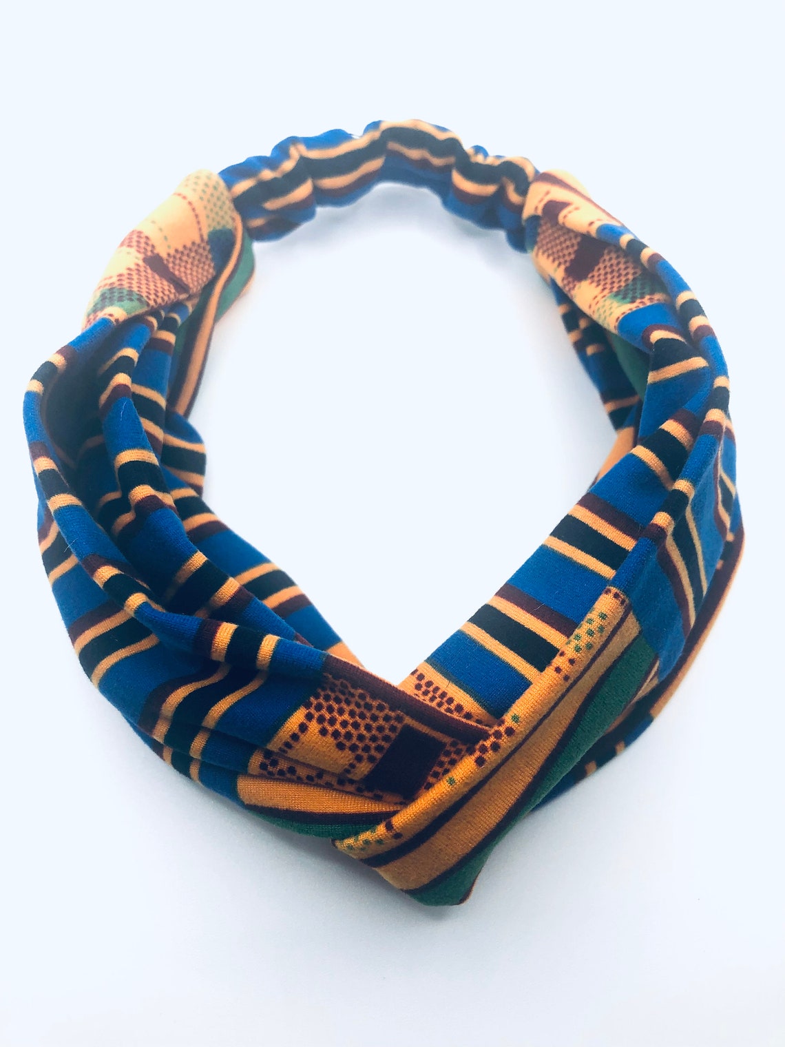 African Print Headbands Twisted Headbands Stretchy Headbands - Etsy