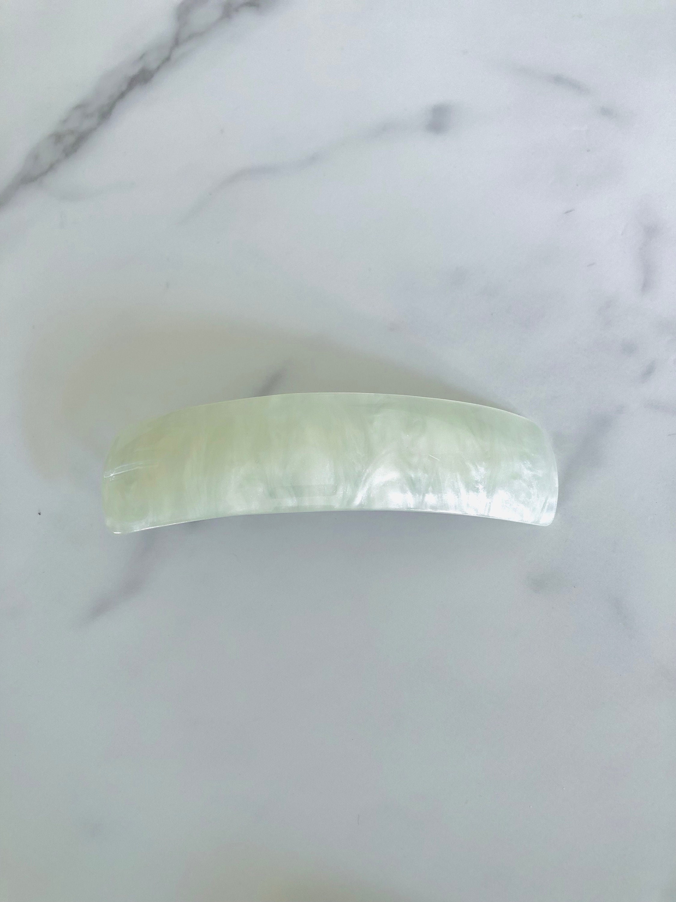 3 PC 4'' Non-slip Resin Hair Barrette L-french Barrettegeometric Hair ...