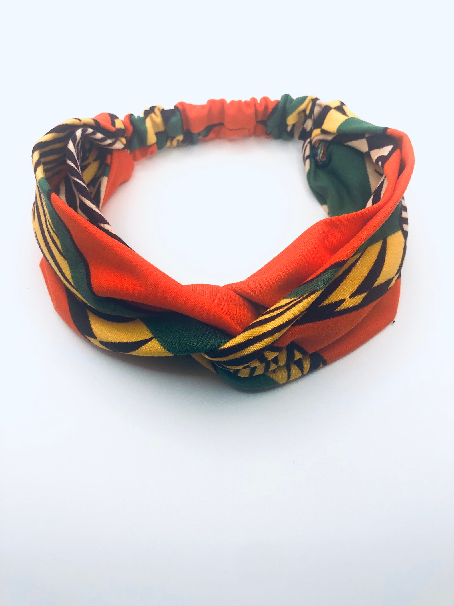 African Print Headbands Twisted Headbands Stretchy Headbands - Etsy