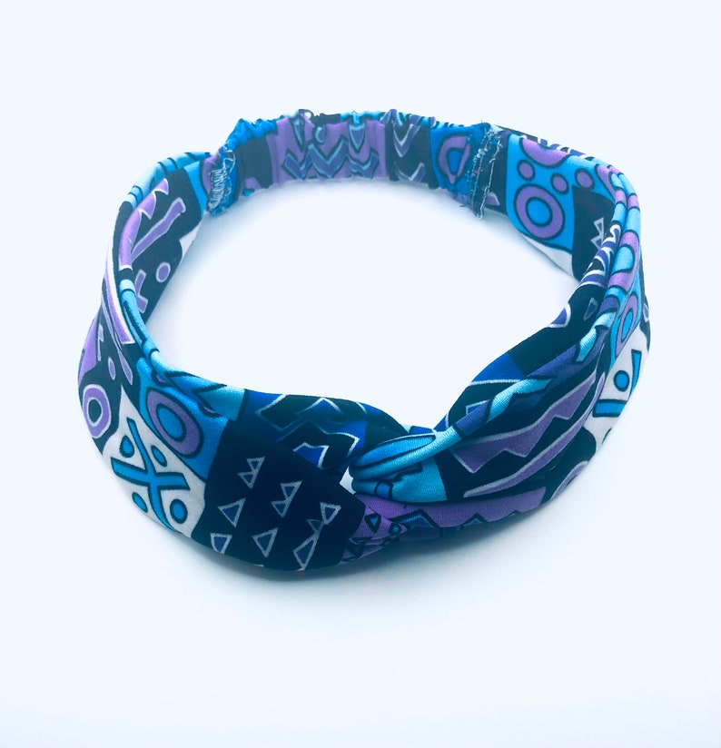 African Print Headbands Twisted Headbands Stretchy Headbands - Etsy