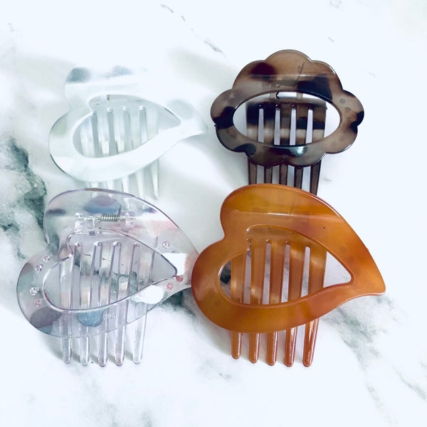 Hair Comb Barrette - Etsy