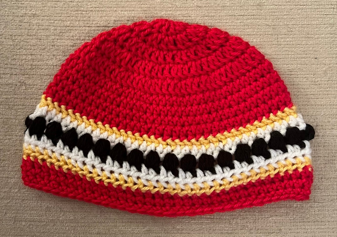 Three Color Beanie Hat Crochet Pattern - Etsy