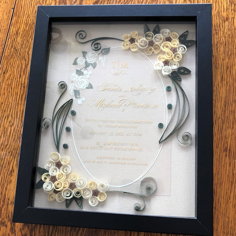 Quilled Wedding - Etsy