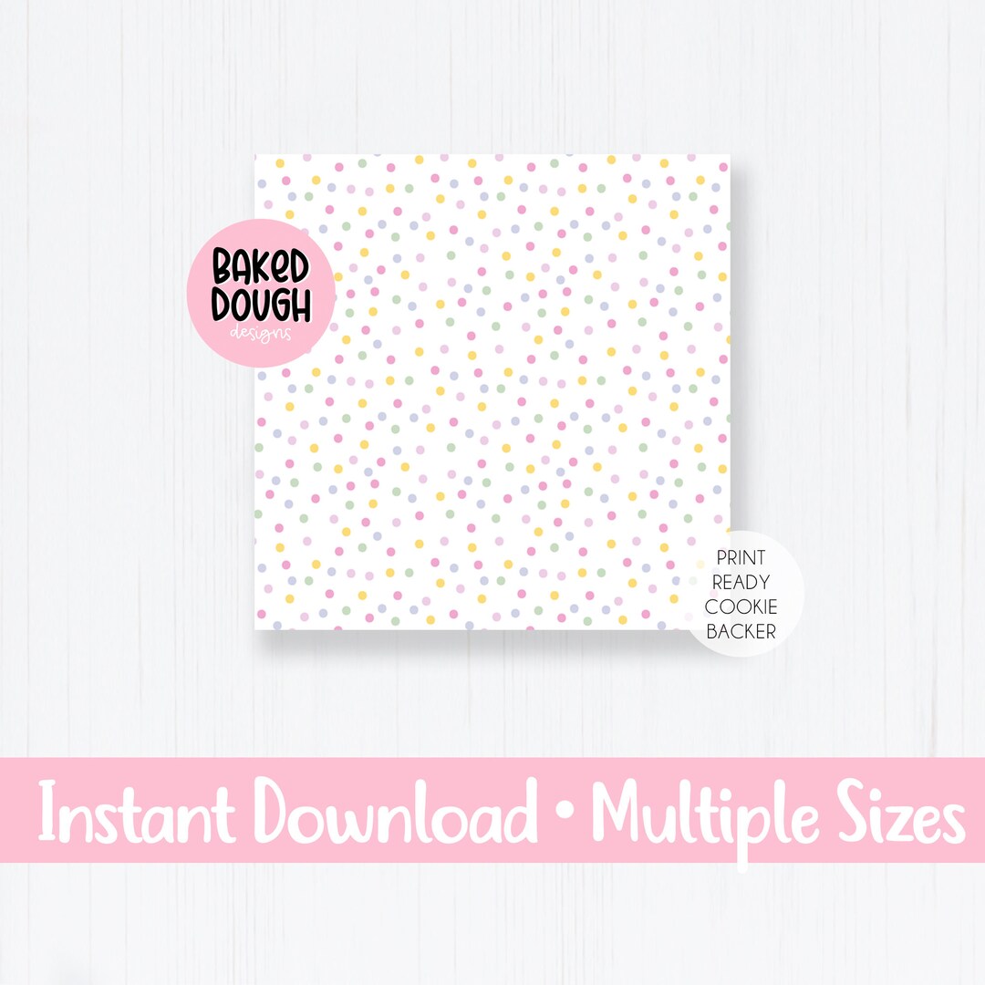 Printable Fun Cookie Backer Instant Download Backing Card Cards Tag Pdf ...