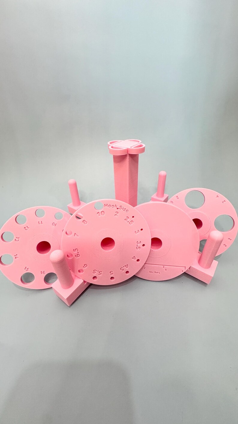 Multi Yarn Spinner for Crochet / Knitting – 4 Cake Holder With ...