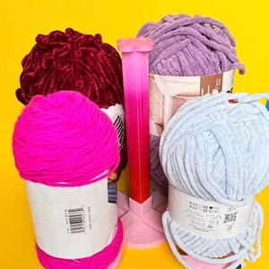 Multi Yarn Spinner for Crochet / Knitting – 4 Cake Holder With ...
