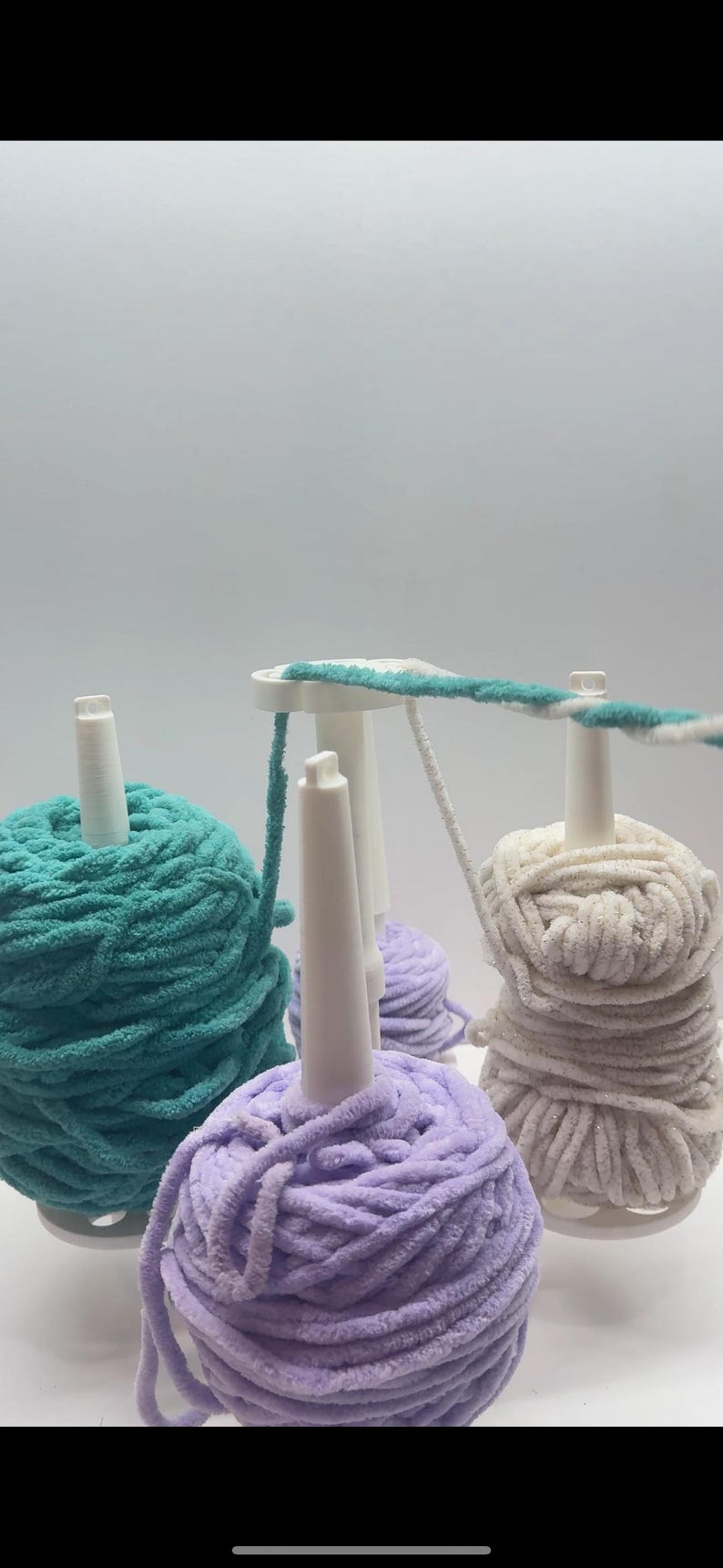 Multi Yarn Spinner System – Cake, Skein, Signature | Yarn Holder for ...