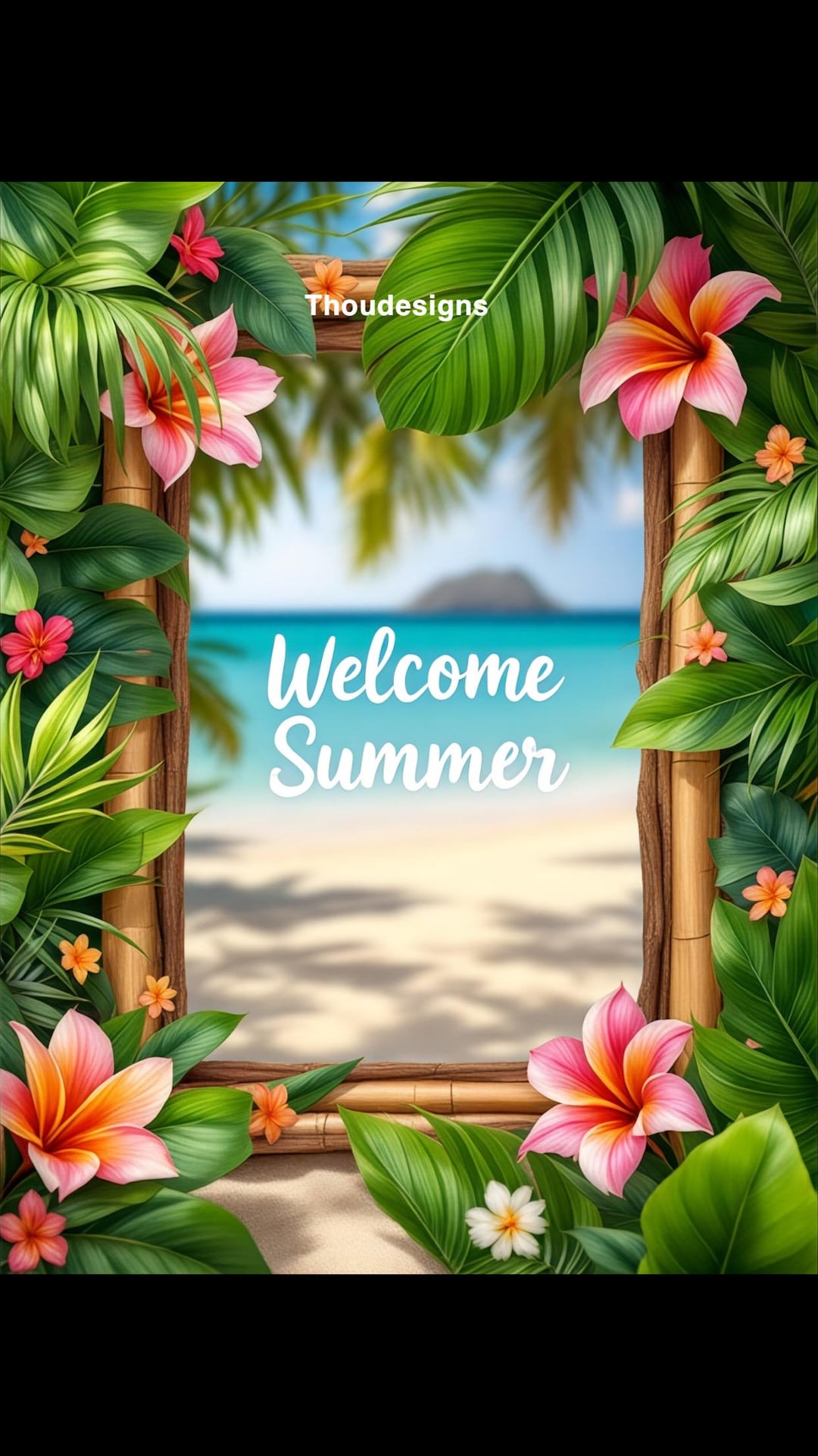 Summer Wall Art Set of 3 Summer Posters, Elegant Illustrations Nature ...
