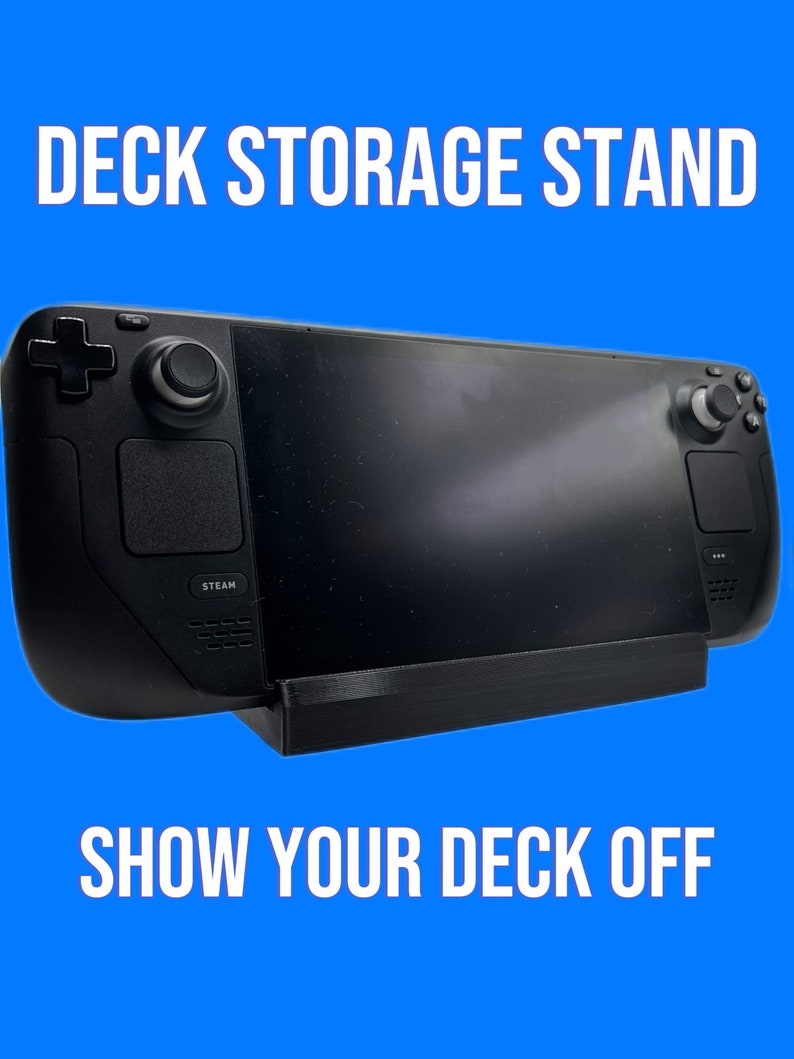 Steam Deck Stand With Storage - Etsy