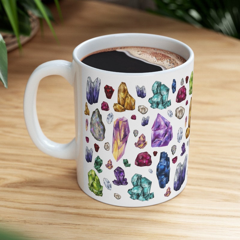 Crystal Rock Coffee Mug - Etsy