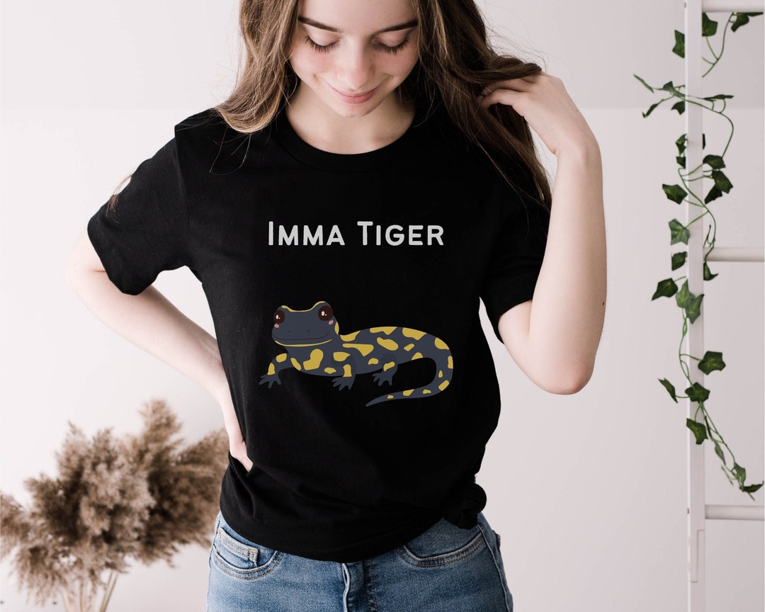 Cute Salamander Pun T-shirt Herpetologist Gift, Tee Shirt for Amphibian ...