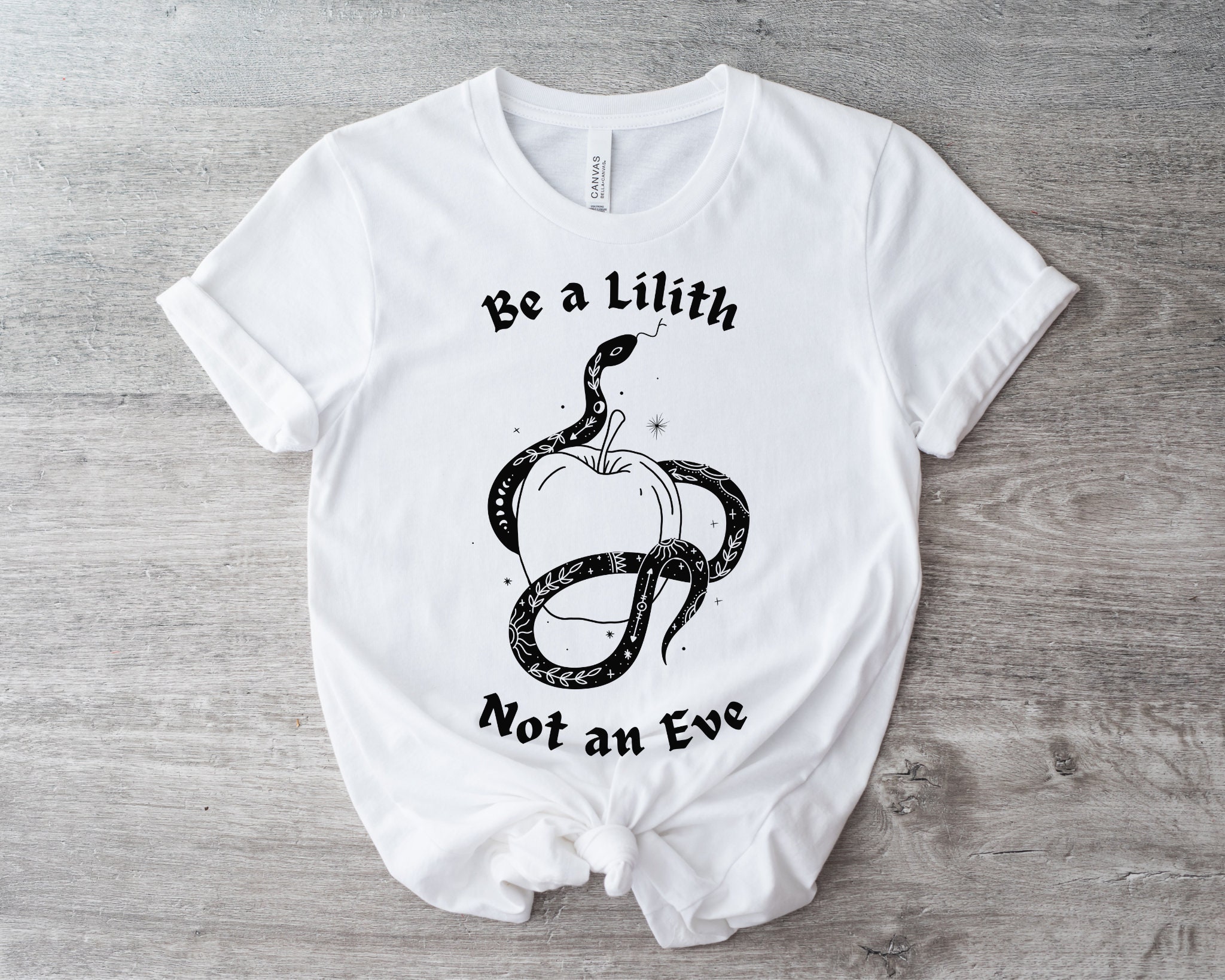 Lilith Shirt, Goddess Lilith, Lilith, Not an Eve, Satanic Shirt ...