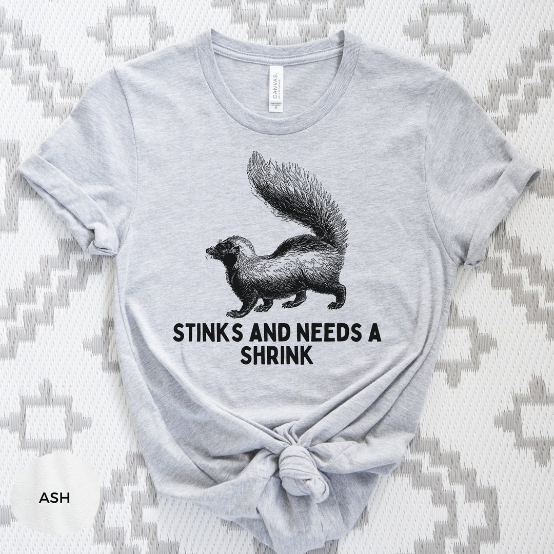 Funny Skunk Shirt, Skunk Meme Tee, Skunk Lover, Possum Shirt, Weird ...