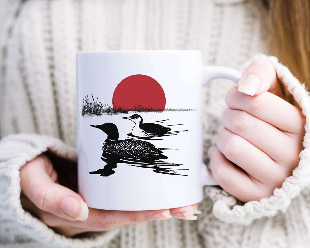 Loon Mug, Loon, Common Loon, Loon Gifts, Loon Decor, Minnesota State ...