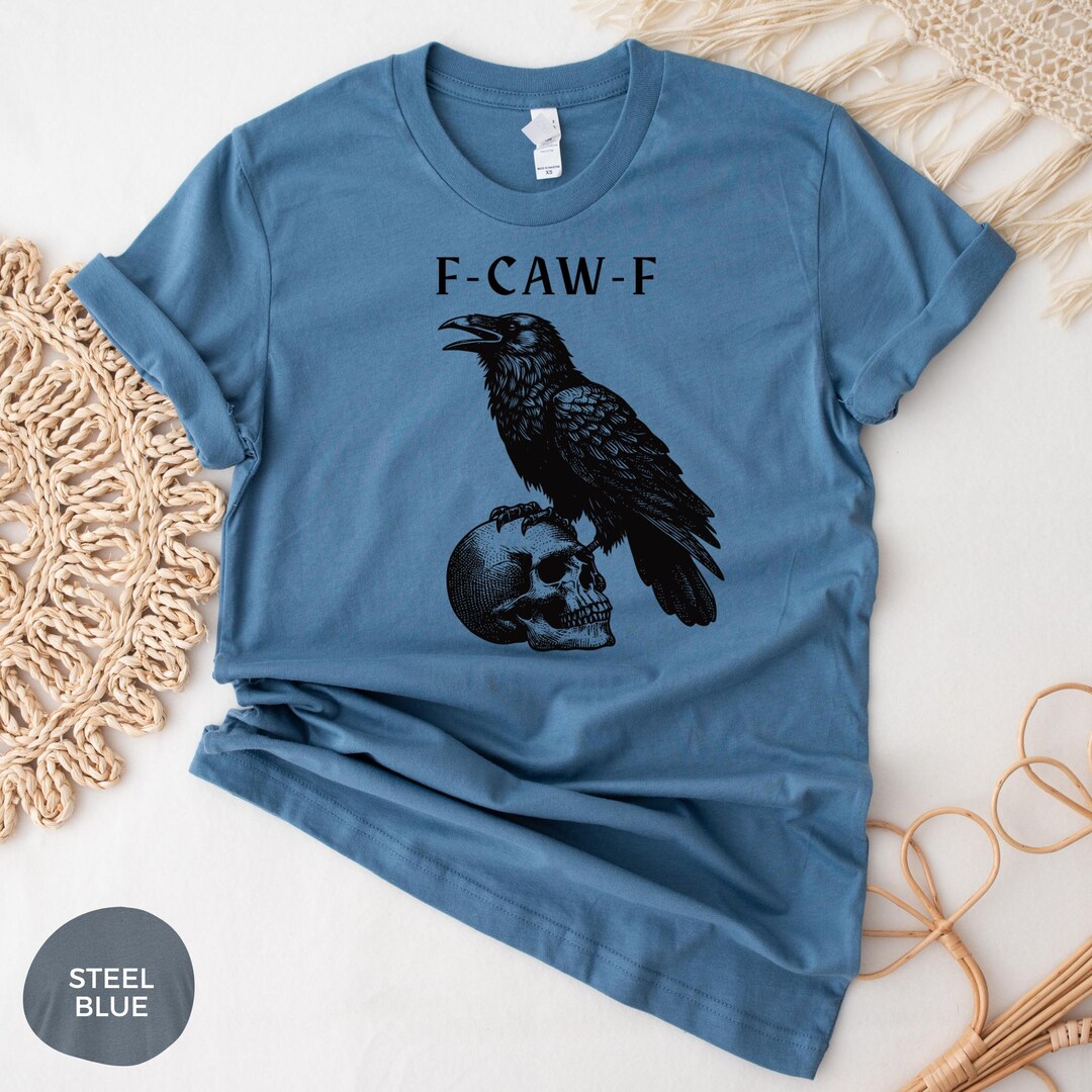 Funny Crow Shirt, Raven Shirt, Bird Lover Gifts, Bird Nerd, Gift for ...
