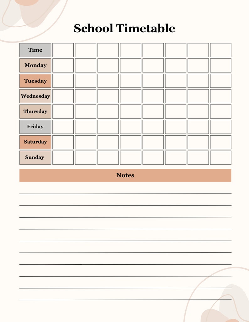 Monthly Planner Habit Tracker Printable Planner Instant - Etsy