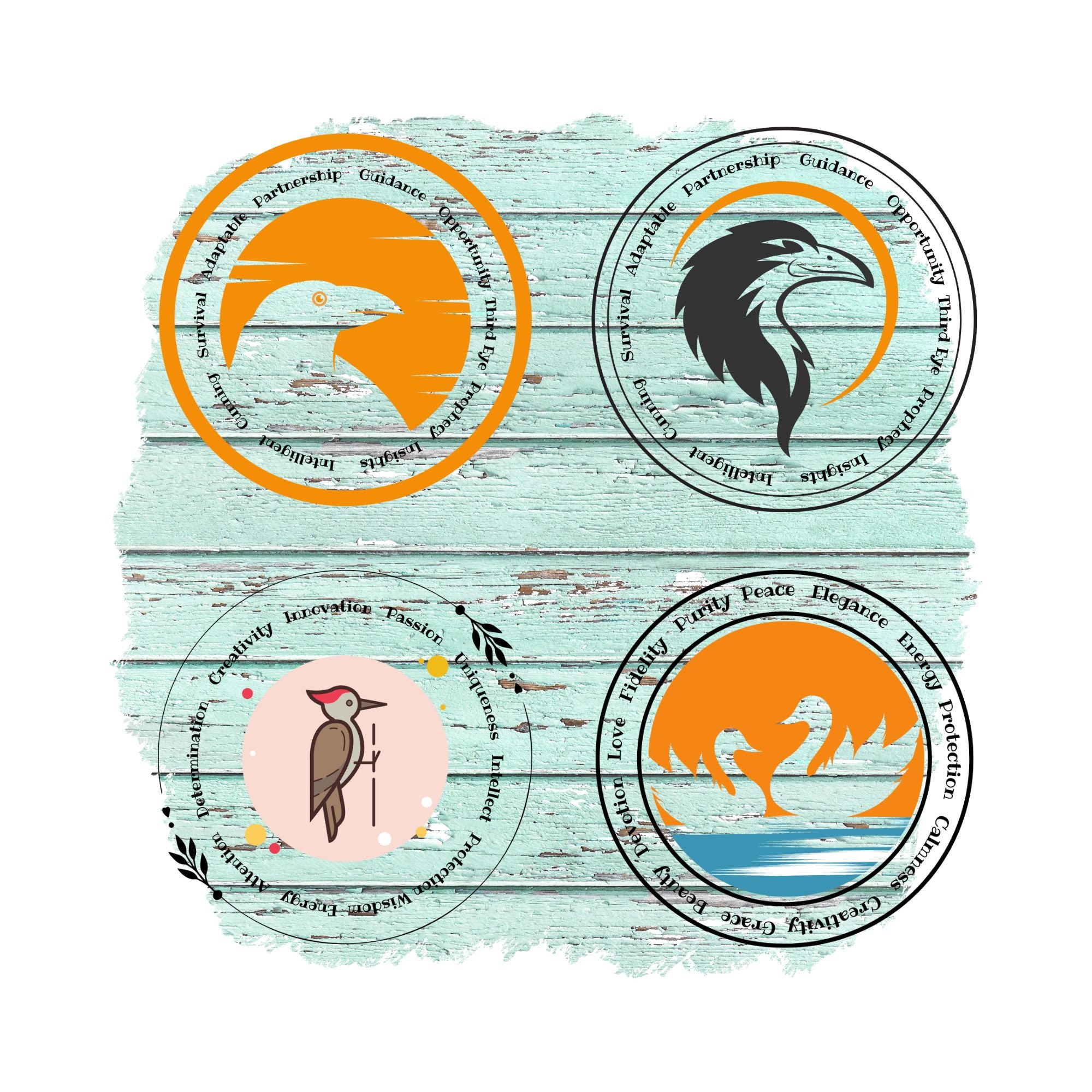 Birds Spirit Birds Bird SVG Symbolism 25 Designs Instant DOWNLOAD Great ...