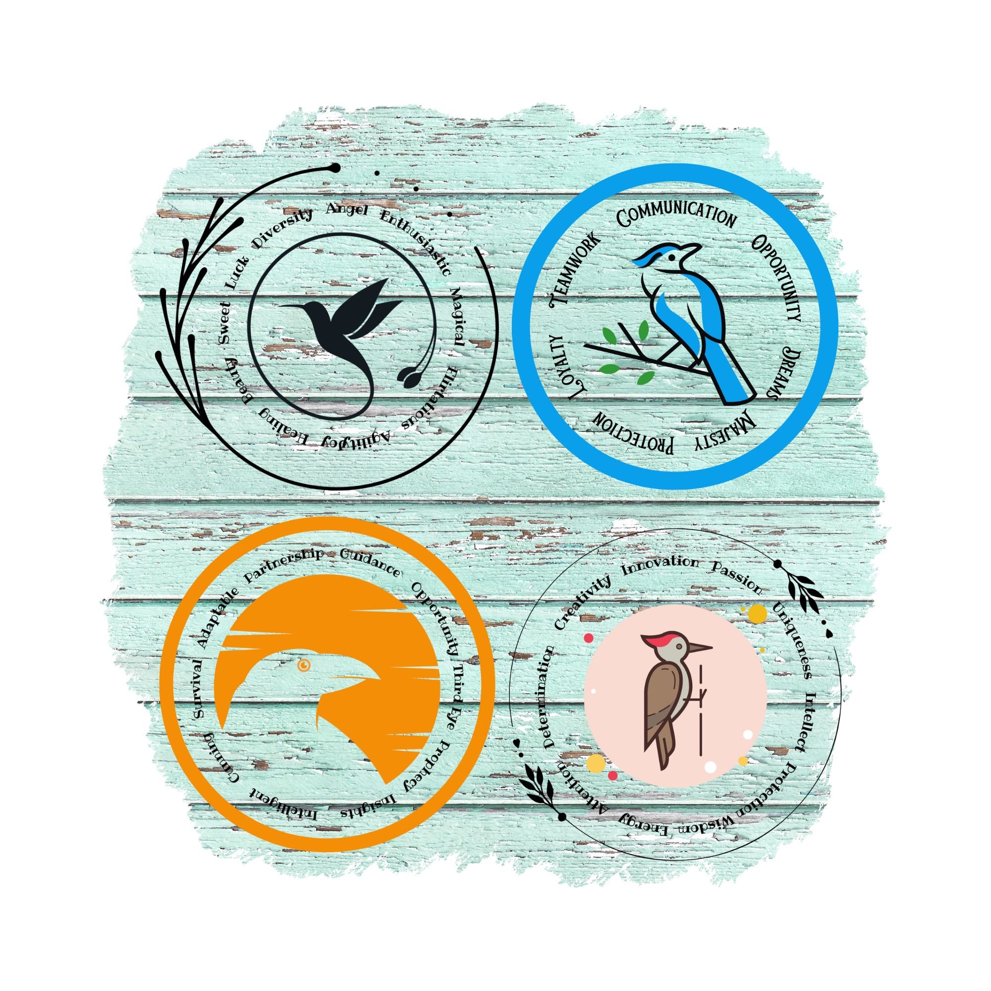 Birds Spirit Birds Bird SVG Symbolism 25 Designs Instant DOWNLOAD Great ...