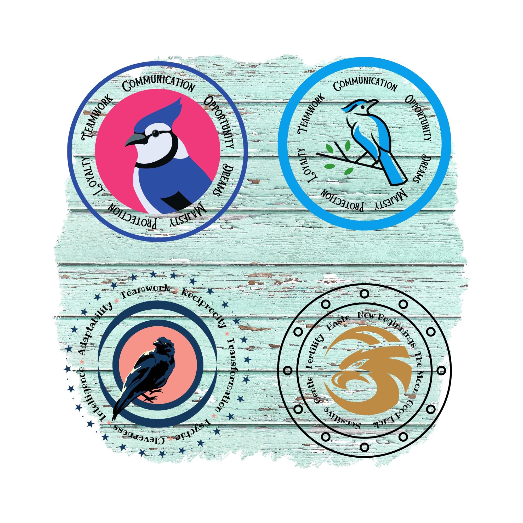 Birds Spirit Birds Bird SVG Symbolism 25 Designs Instant DOWNLOAD Great ...