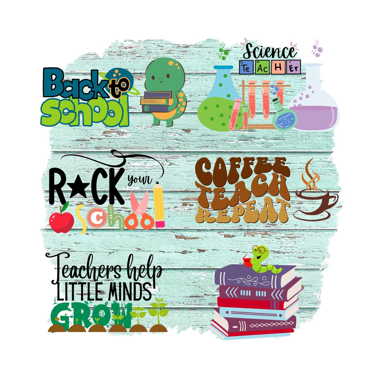 Teacher SVG Bundle * Classroom SVG * School Svg * 76 Designs* Instant ...