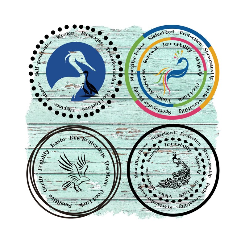 Birds Spirit Birds Bird SVG Symbolism 25 Designs Instant DOWNLOAD Great ...