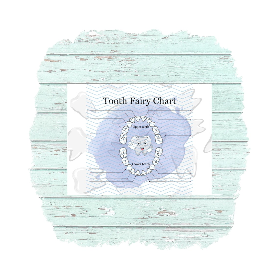 Tooth Fairy SVG *BONUS* Tooth Fairy Chart + Certificate *10 Designs ...