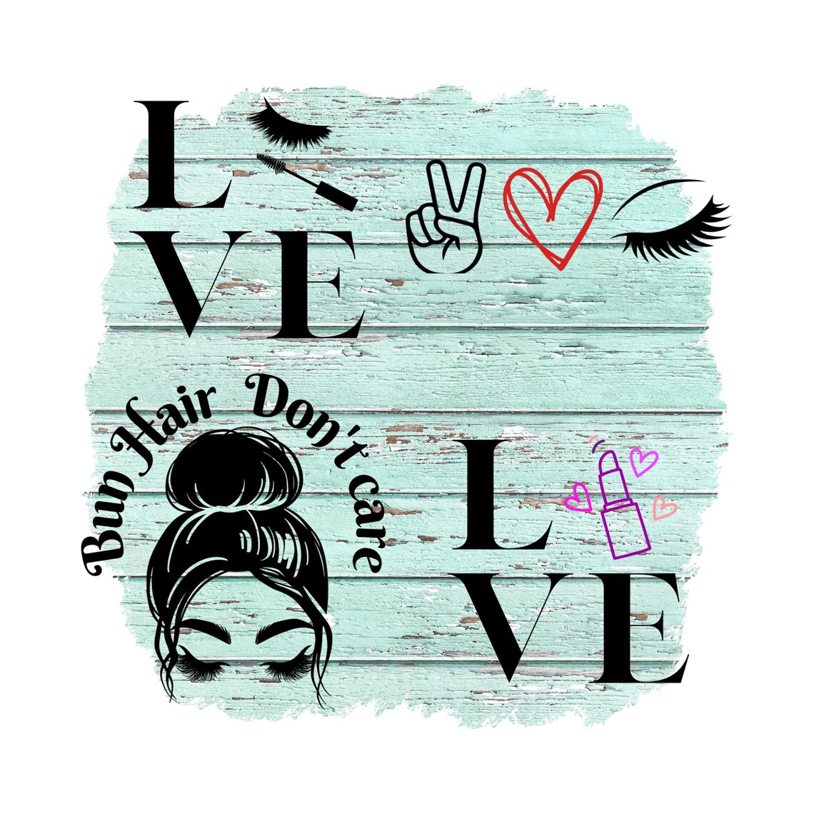 Hair & Makeup SVG Lipstick Lashes Beauty SVG 30 Designs - Etsy