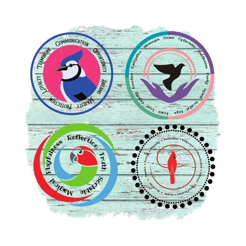 Birds Spirit Birds Bird SVG Symbolism 25 Designs Instant DOWNLOAD Great ...