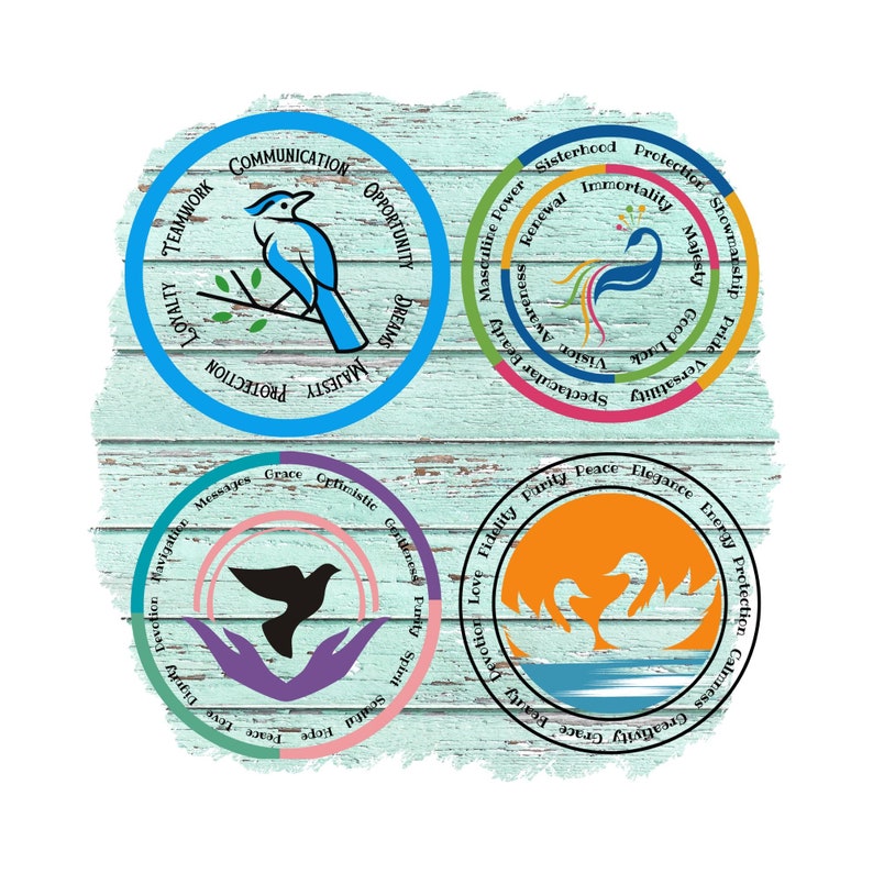 Birds Spirit Birds Bird SVG Symbolism 25 Designs Instant DOWNLOAD Great ...