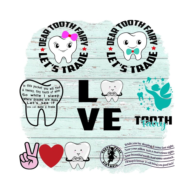 Tooth Fairy Svg - Etsy