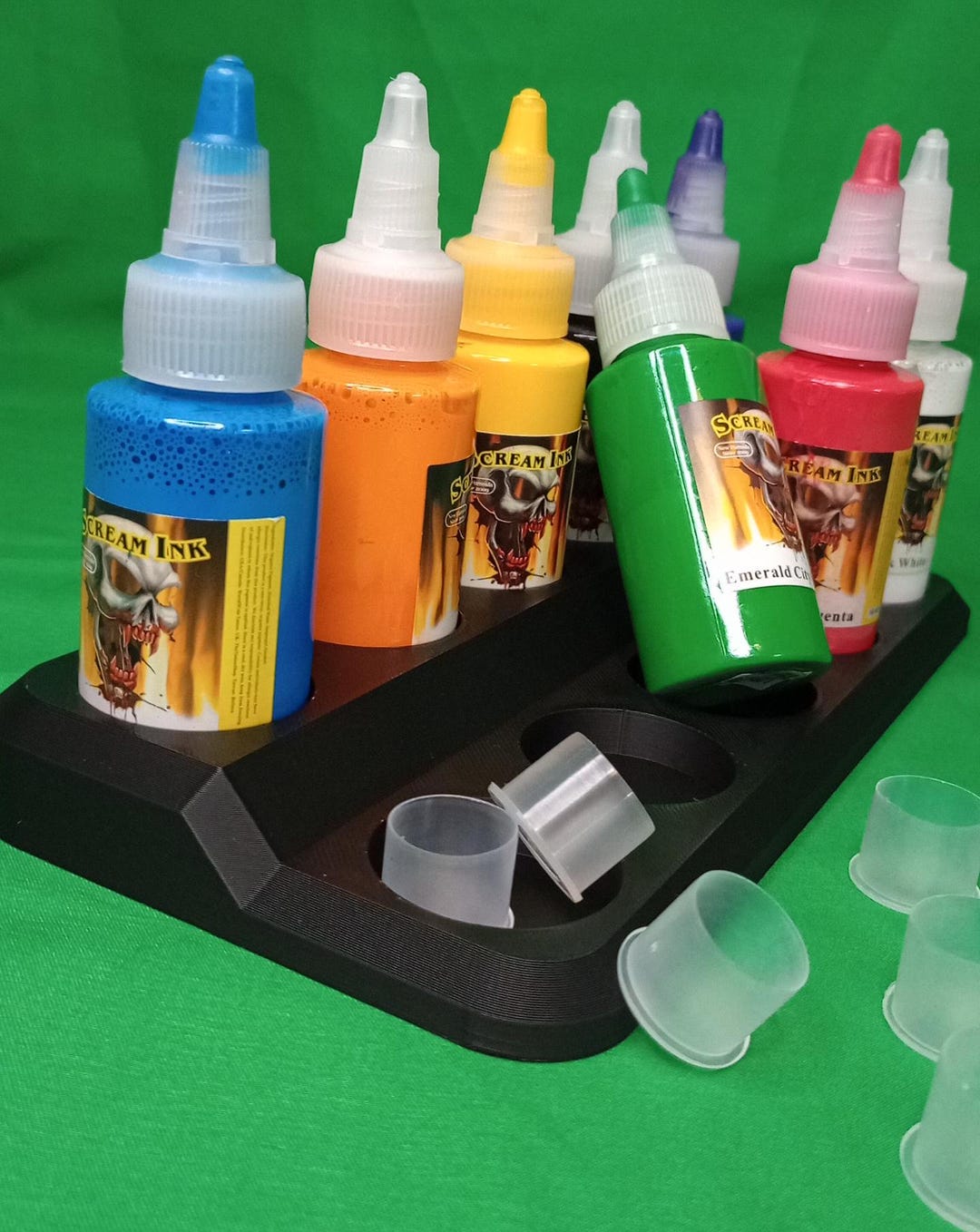 Inkscape Display Rack 3D Printed Tattoo Ink Bottle Organizer for ...