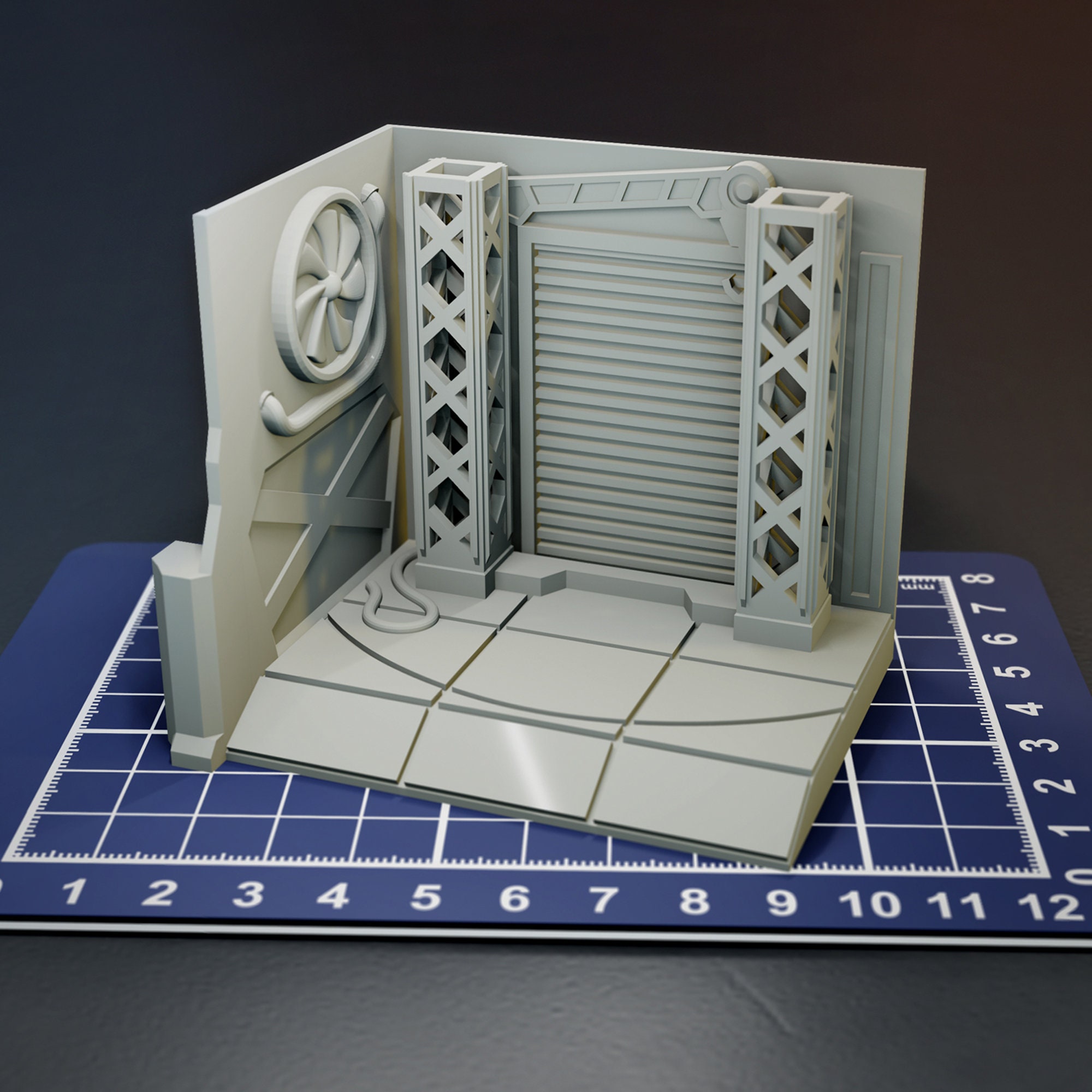 Mech Hangar Bay - Etsy