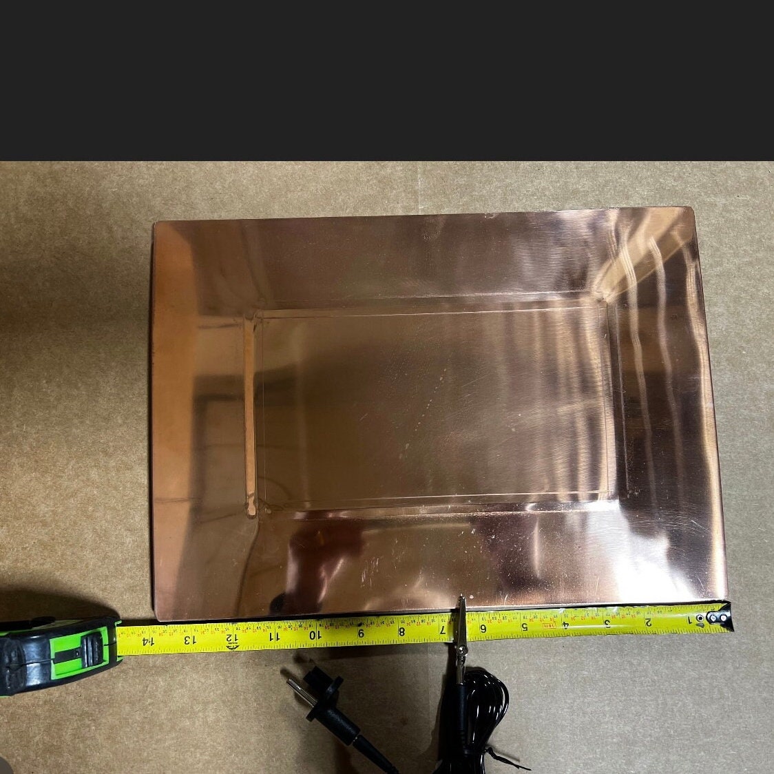 Copper Grounding (earthing) Plate 10” X 14” - Etsy