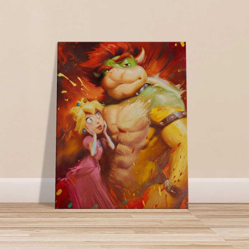 Bowser Painting - Etsy