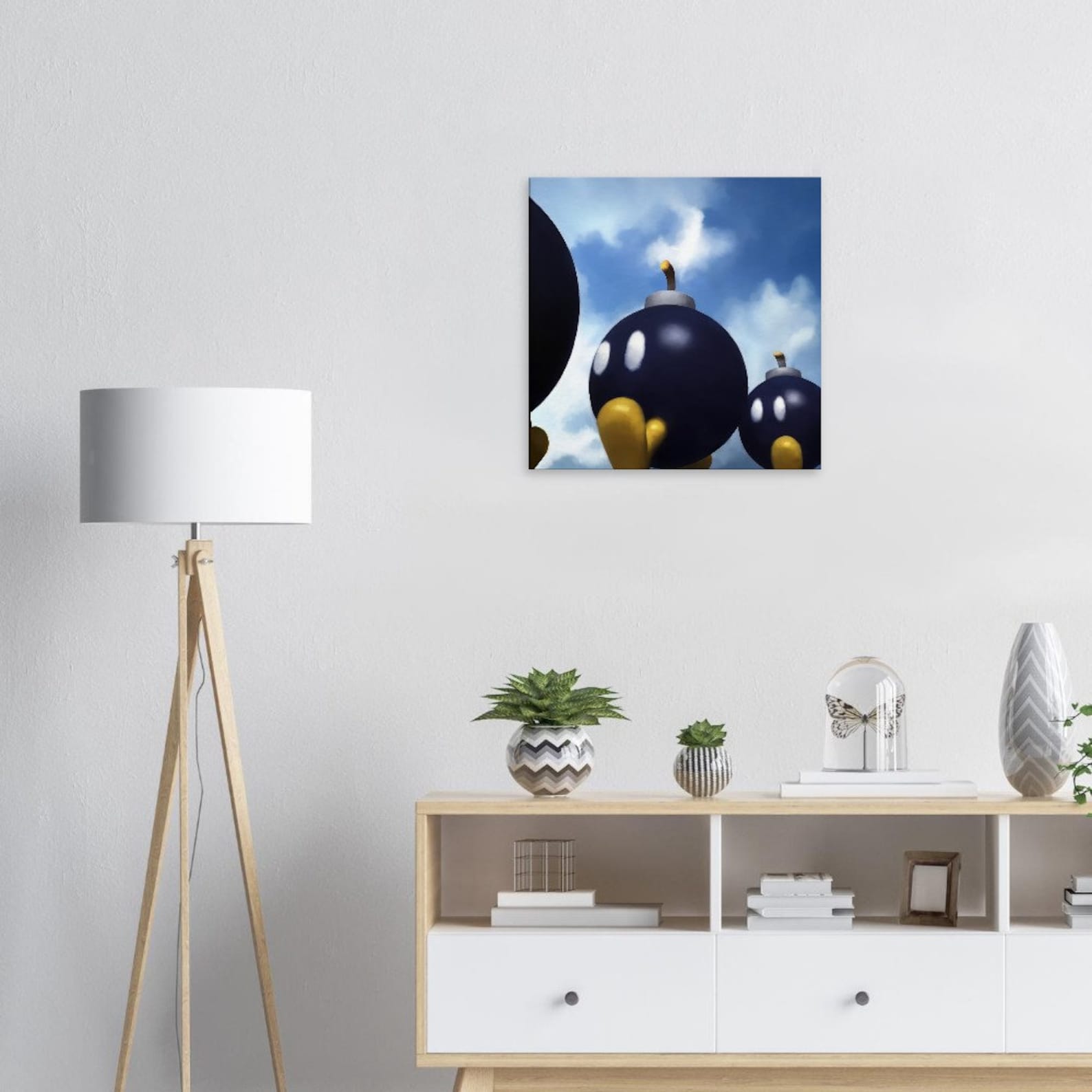 Bob-omb Battlefield Canvas Print – Super Mario 64 Wall Art - Etsy