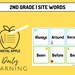 Printable Sight Word Flashcards, 2nd Grade Sight Words, High Frequency ...