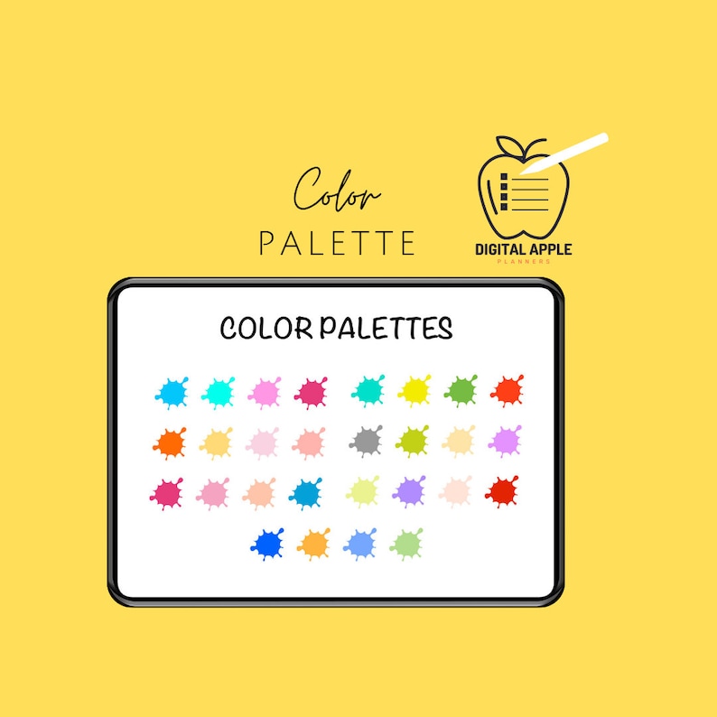 Digital Color Palette - Etsy