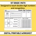 Daily Practice Printables for 1st Grade Math Worksheets | 2-digit ...