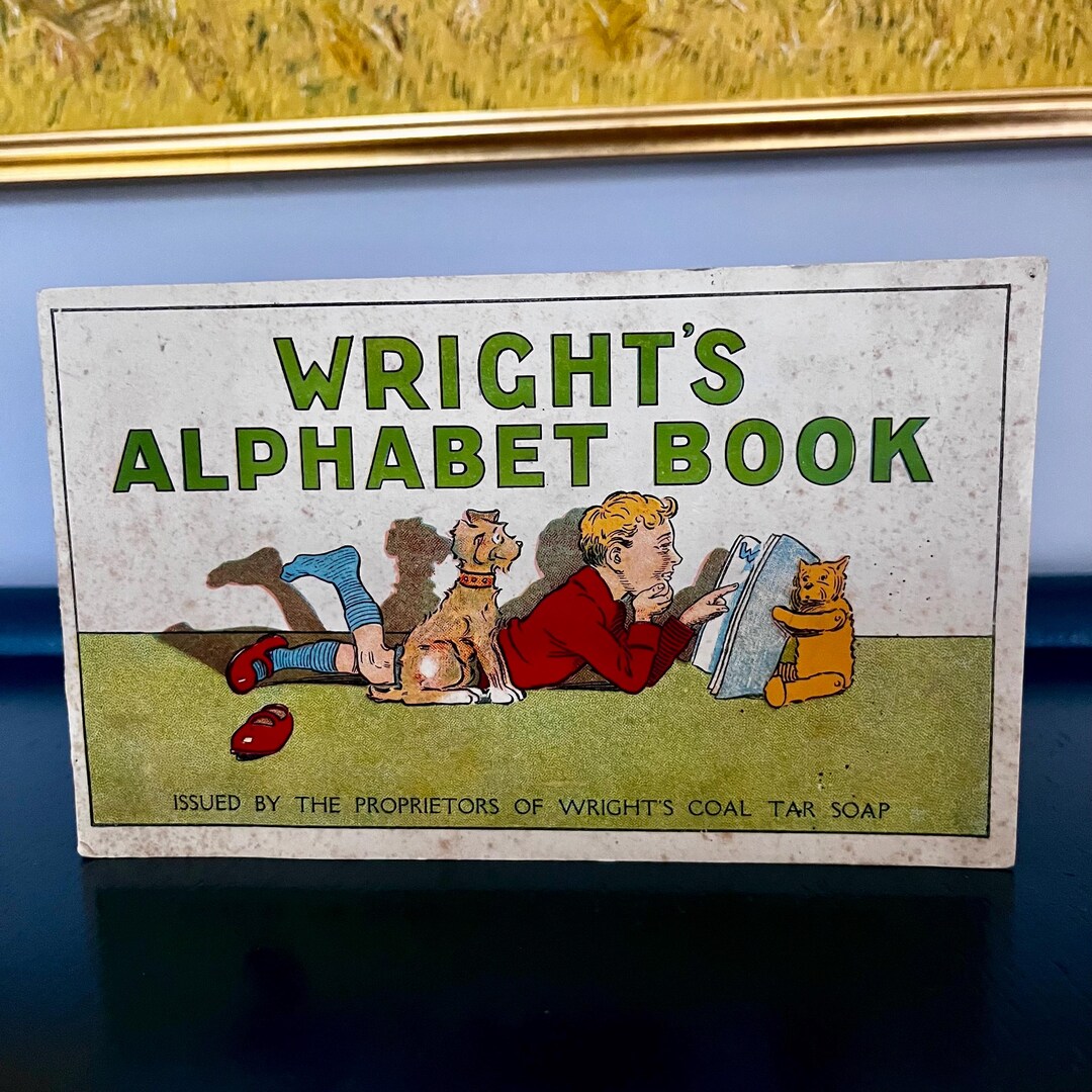 Antique 1910 Wright’s Alphabet Book With Illustrations by John Hassall ...