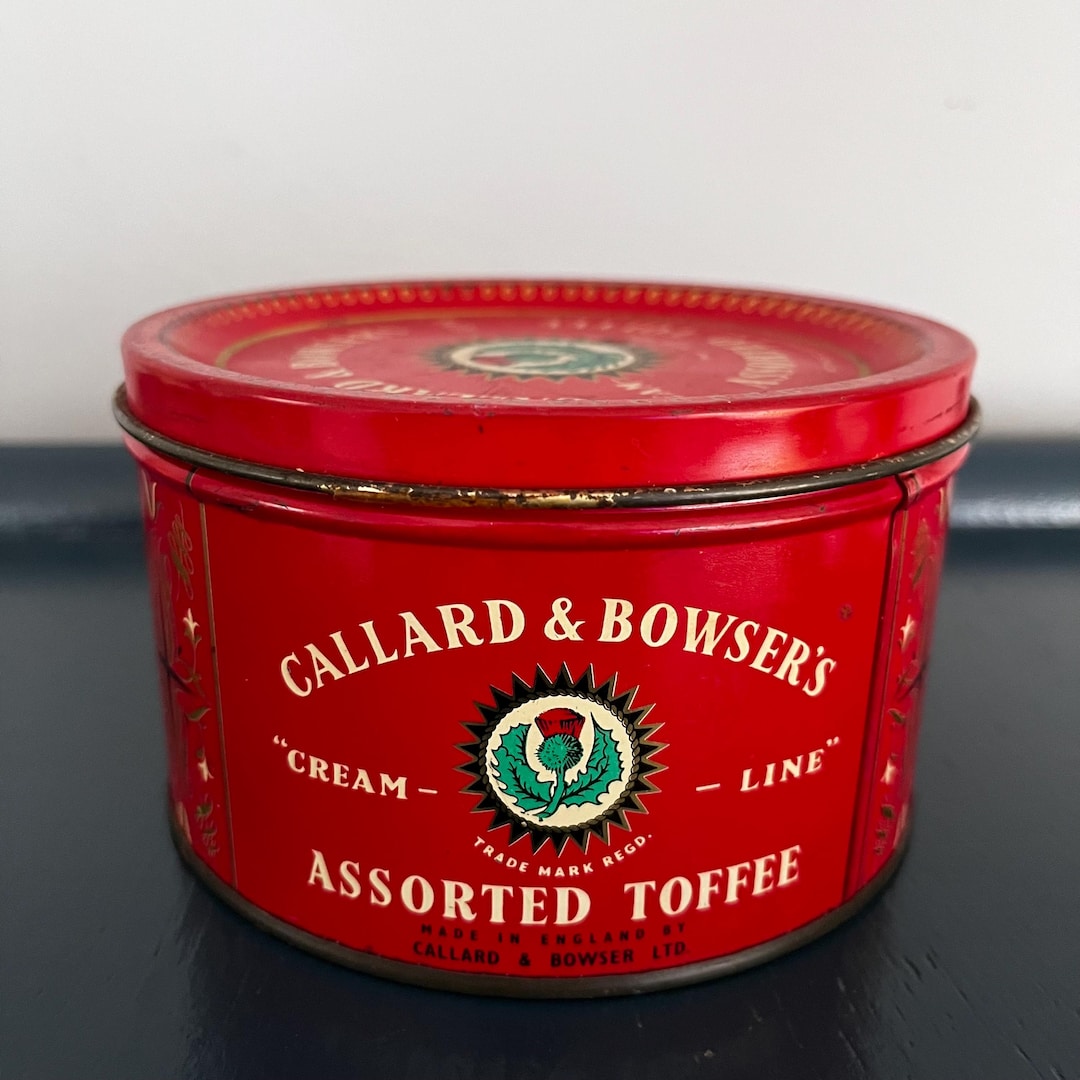 Vintage Callard & Bowser's Toffee Tin - Etsy