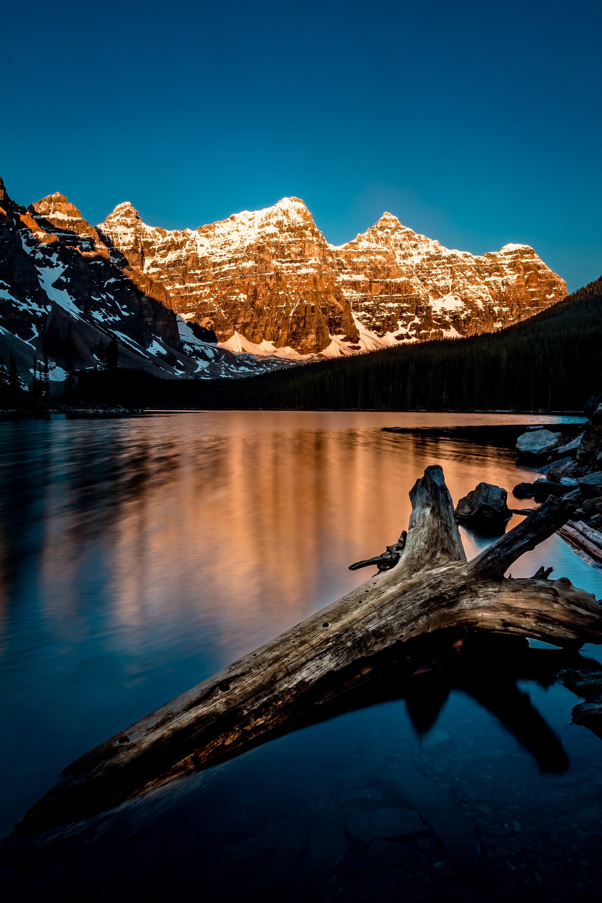 Banff National Park Moraine Lake Sunrise Sunset Alberta - Etsy