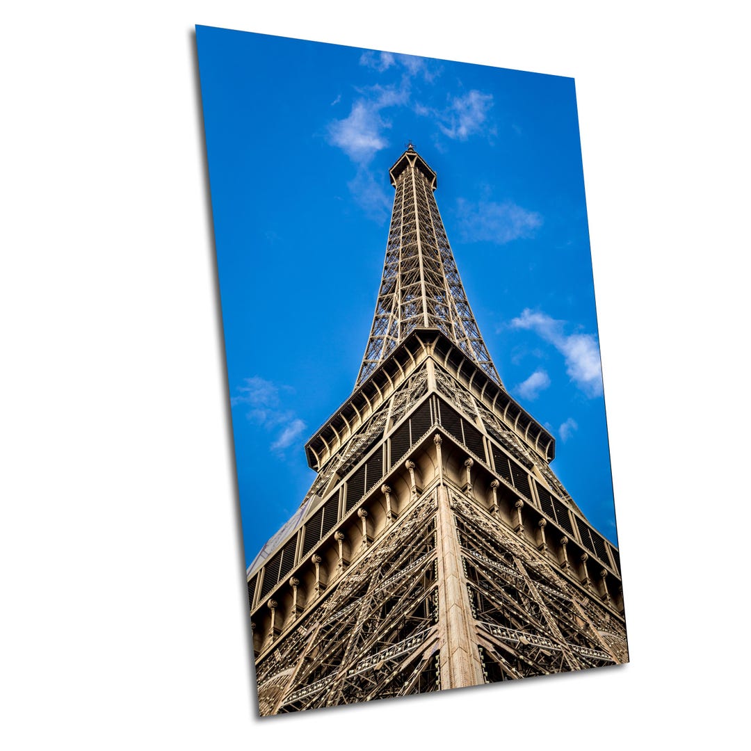 Eiffel Tower, Paris, France, Europe, Vertical, Canvas Print, Metal ...