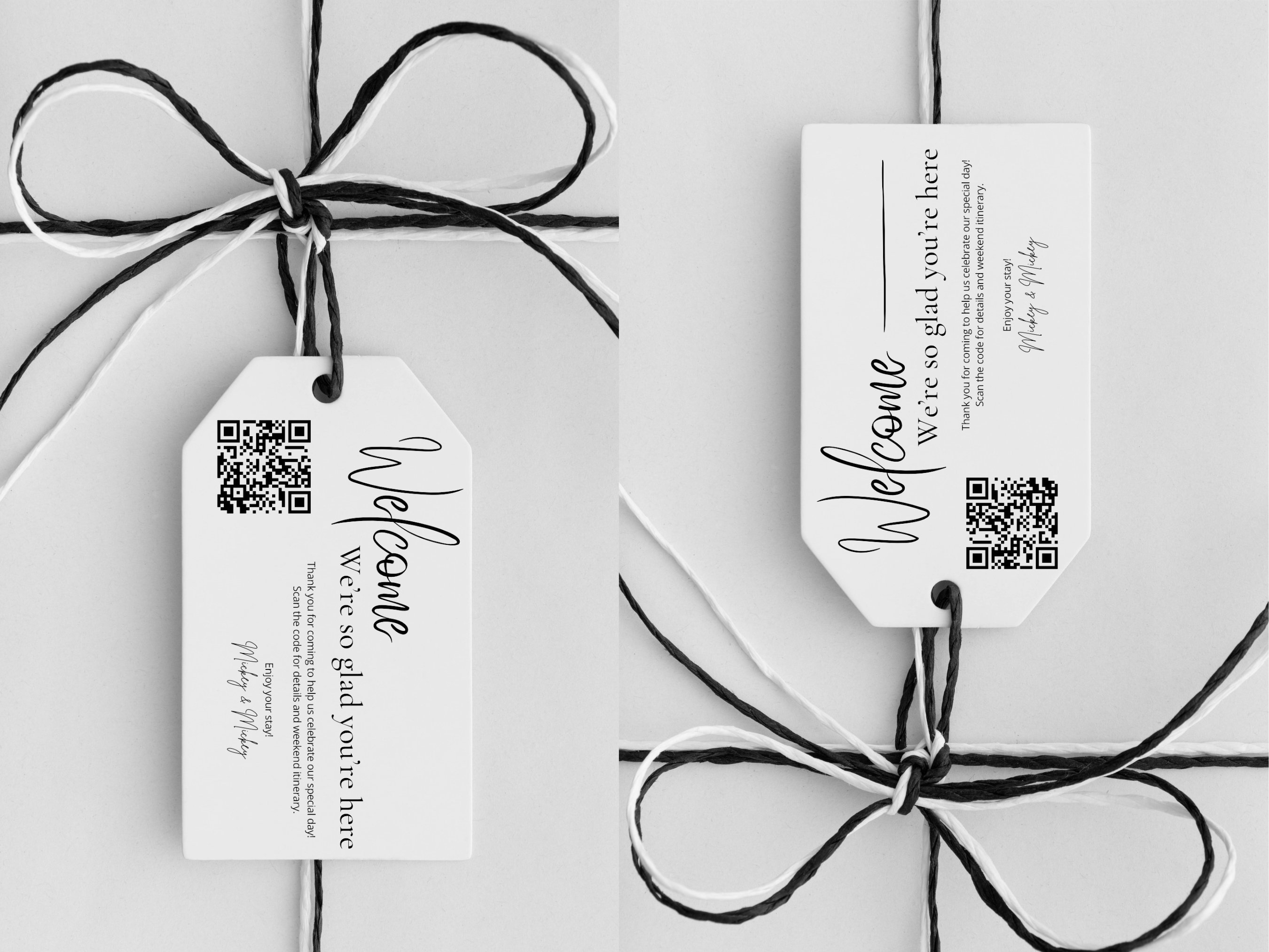 Welcome Card QR Code Card QR Code Wedding Love Qr Code Wedding Welcome ...
