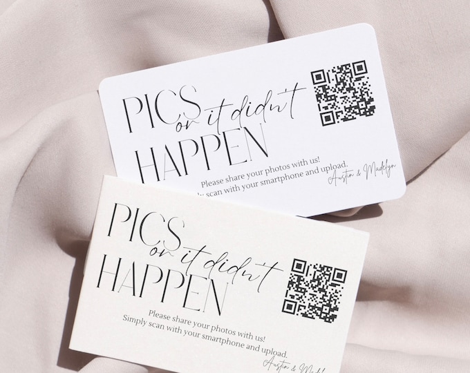 Wedding QR Code Template Wedding Guestbook Photo Share the Love QR Code ...