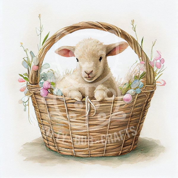 Lamb Art - Etsy