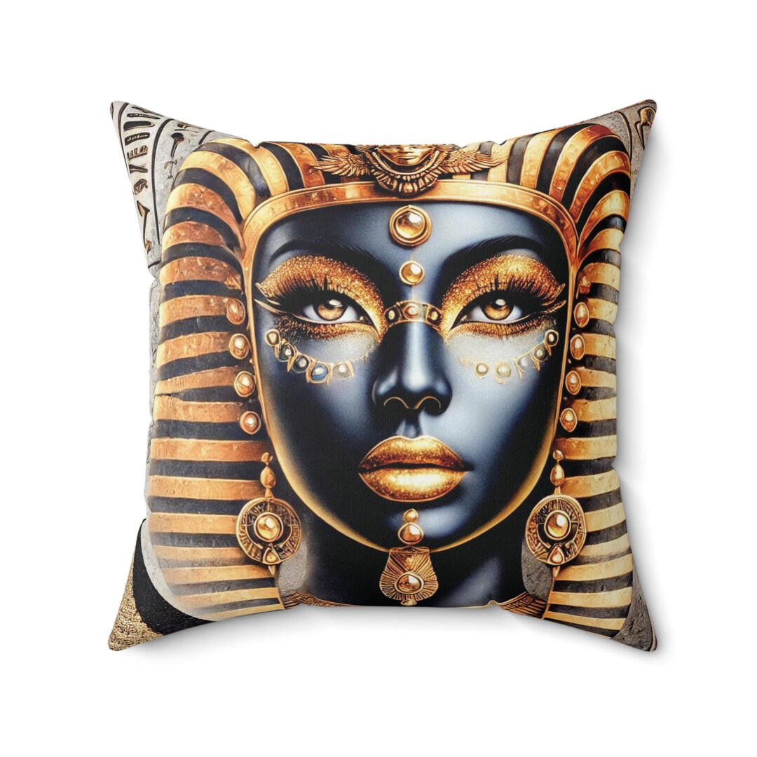 Egyptian Queen Spun Polyester Square Pillow - Etsy