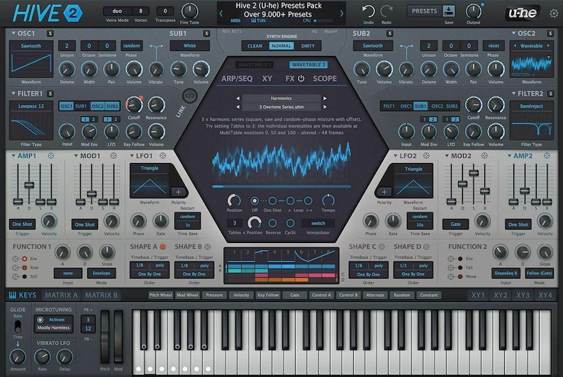 Hive 2 (u-he) Presets Pack - Over 9.000+ Presets !!read Description ...